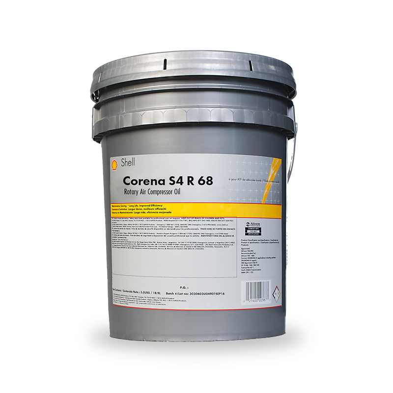 Aceite Shell Corena S4 R 68 - Sinercol SAS - Aceites Industriales